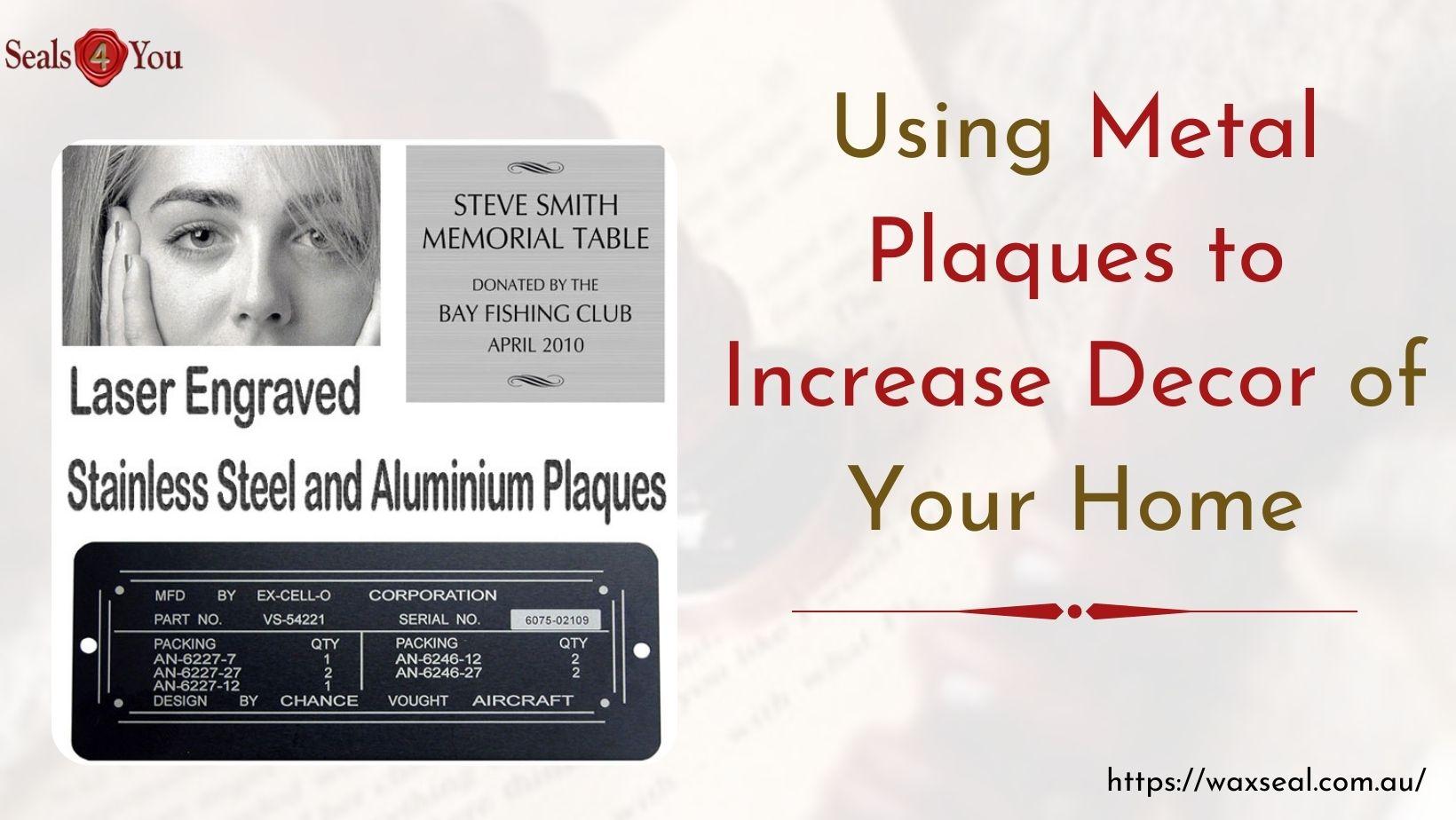 Explore The Major Process Of Using Quality Aluminum Plaques - Blog ...